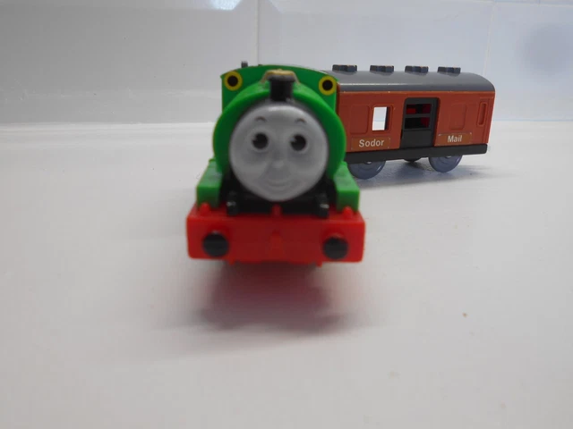 TOMY TRACKMASTER THOMAS the tank engine batter train percy and sodor ...