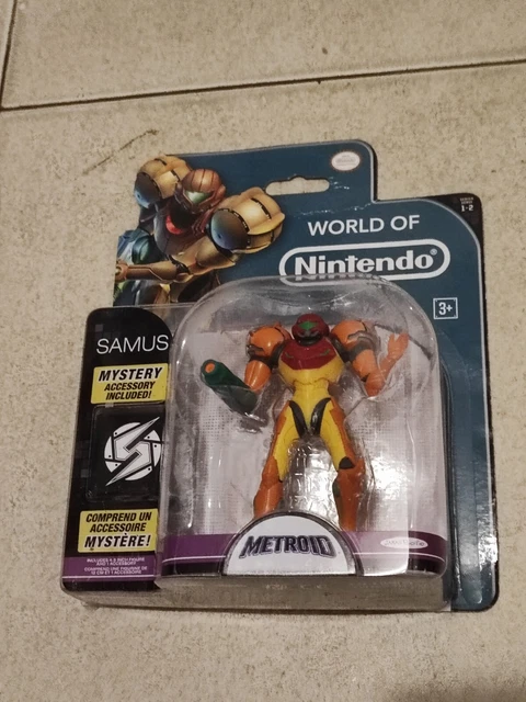 FIGURINE ARTICULÉE WORLD of nintendo jakks pacific metroid samus neuf ...