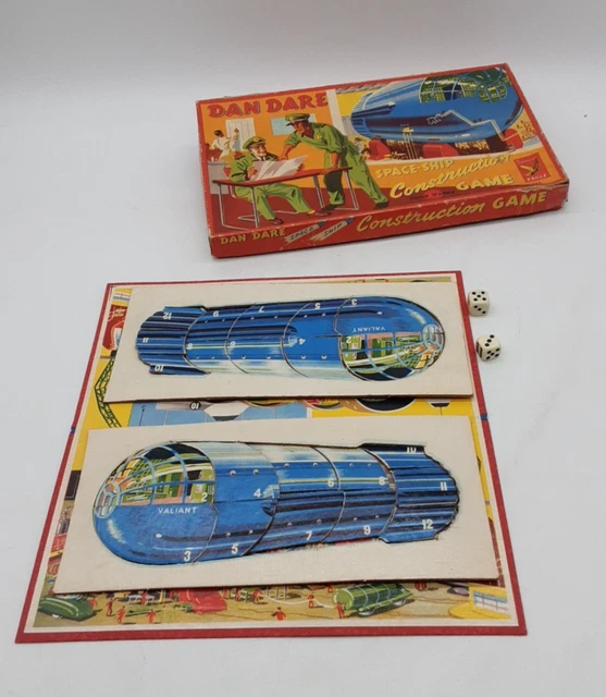 VINTAGE DAN DARE Space-Ship Construction Game £14.99 - PicClick UK