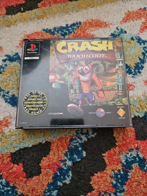 CRASH BANDICOOT BLACK Label Sony PlayStation 1 Complete £20.00 ...
