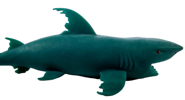 FIGURINE EXTENSIBLE JA-RU Shark Life-Like Imperial Toy Squishy Jaru ...