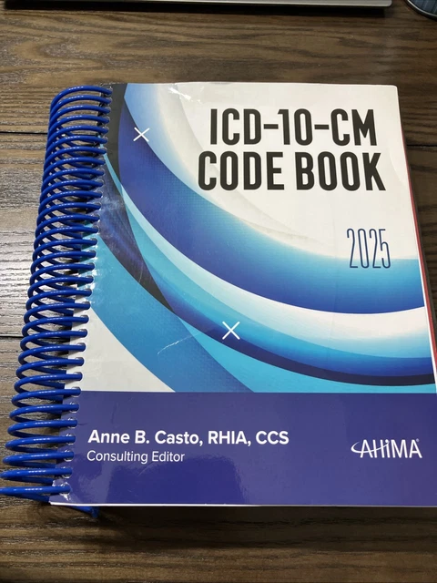 ICD-10-CM CODE BOOK, 2025, Spiral Ed. W/ tabs & code (2025, Trade ...