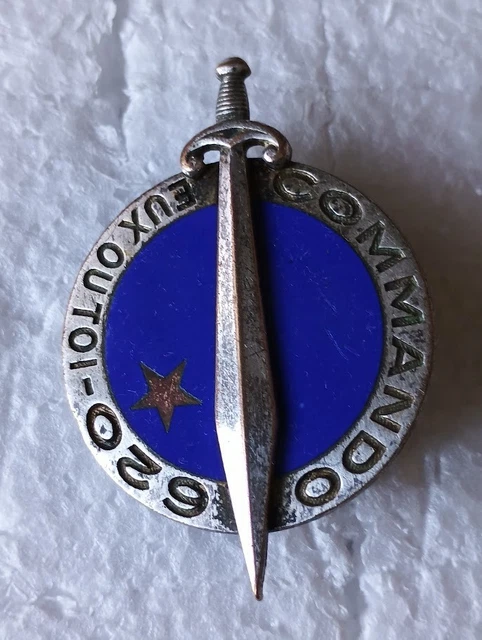 INSIGNE MILITAIRE DE la guerre d'Indochine COMMANDO 620 EUR 45,00 ...