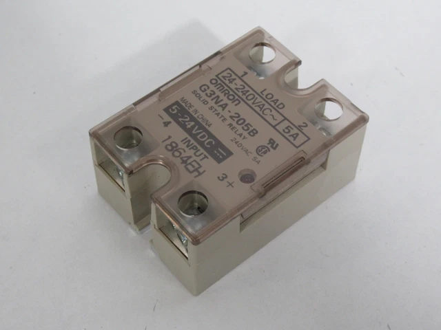 OMRON G3NA-205B SOLID State Relay 24-240VAC@5A 5-24VDC ! NOP ! $38.99 ...