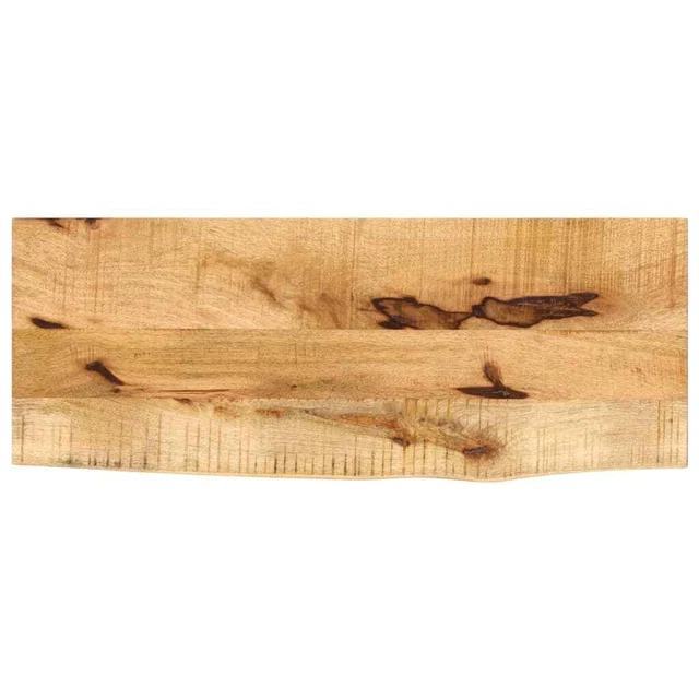 2031558 PIANO TAVOLO 80x40x2,5 cm Bordi Vivi Legno di Mango Grezzo EUR ...