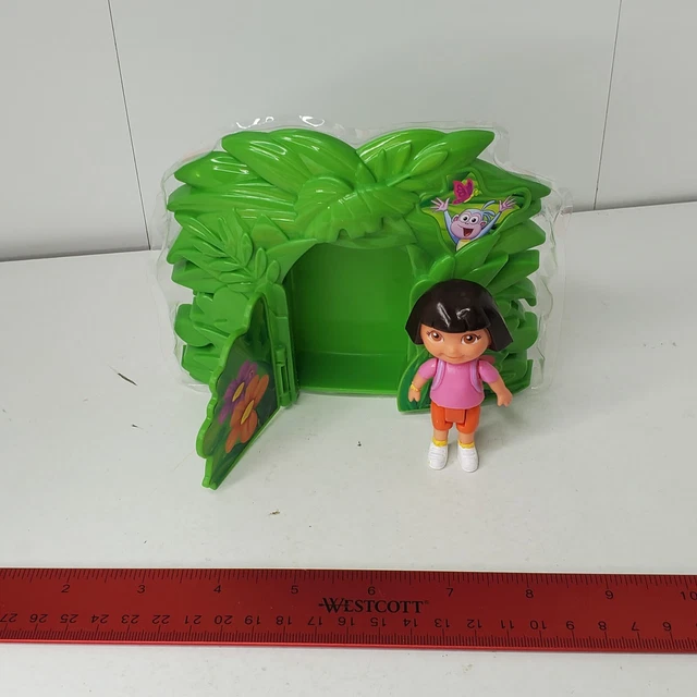 DORA THE EXPLORER Figure Jungle Hideout Swiper DecoPac Cake Topper Toy ...