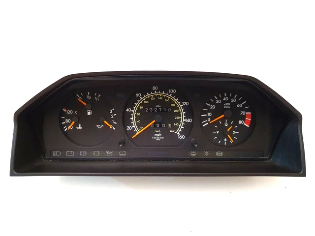 MERCEDES W124 24V M104.980 Instrument Cluster - Speedo - A1245431225 £ ...