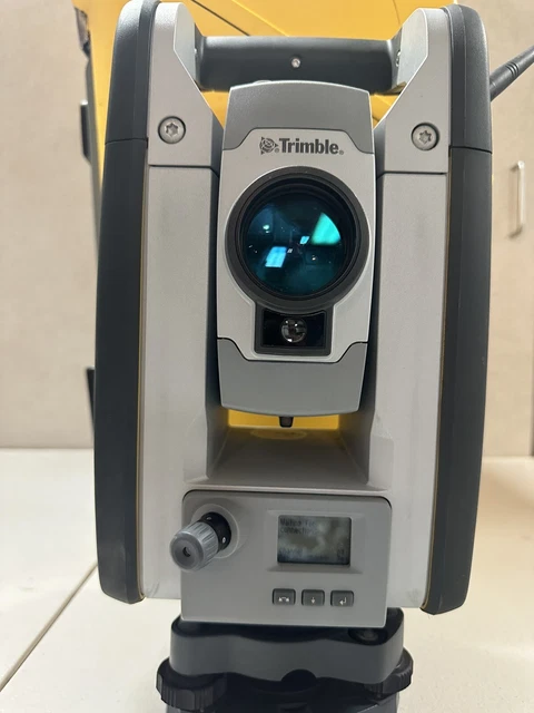 TRIMBLE RTS573 3& DR+ Robotic Total Station Kit w/ T10 Tablet ...