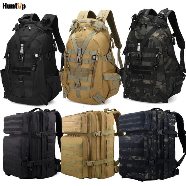 35L 45L 50L Military Tactical Army Backpack Rucksack Camping Hiking ...