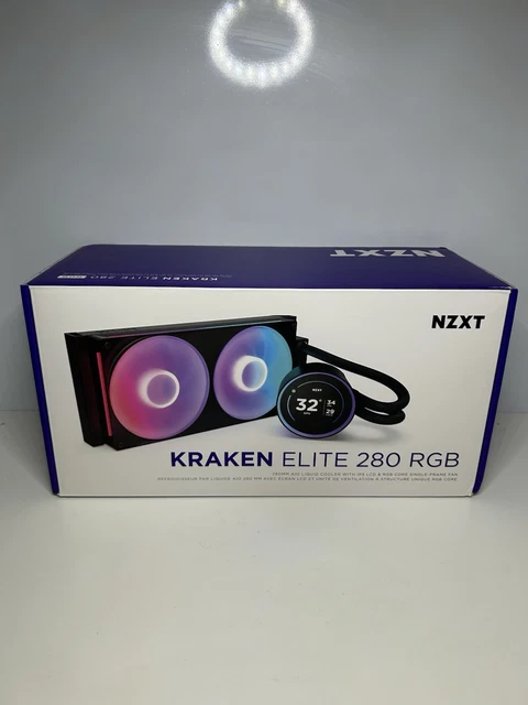 NZXT KRAKEN ELITE 280 RGB - AIO CPU Cooler (Black) “Brand New” £156.99 ...