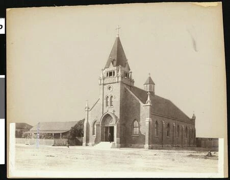 CATHOLIC CHURCH IN Yuma Arizona 1890-1920 Old Photo EUR 6,61 - PicClick FR