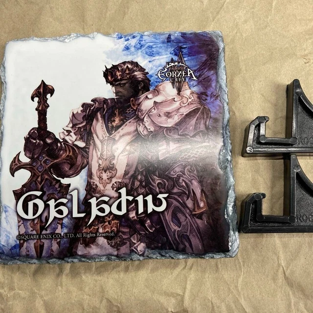 FF14 FINAL FANTASY XIV Eorzea Cafe Paladin Job Stone tablet from Japan ...