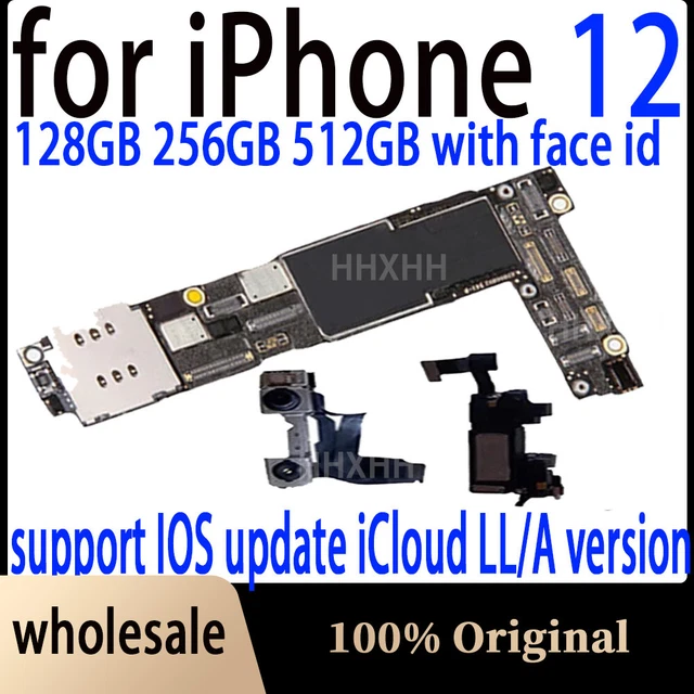 ORIGINAL UNLOCKED FOR iPhone 12 Motherboard 128GB Motherboard Logic ...
