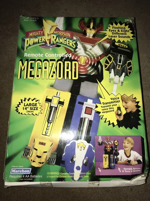 MIGHTY MORPHIN POWER Rangers Remote Controlled Megazord 1994 £45.00 ...