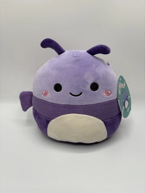 SQUISHMALLOW AXEL PLUSH 19cm Purple Soft Toy Dung Beetle Brand New ...