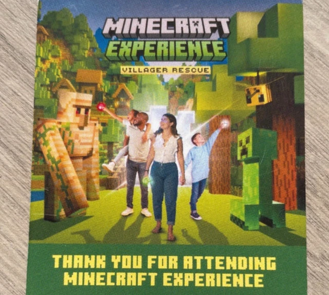 MINECRAFT EXPERIENCE VILLAGER Rescue Event Digital Cape Code London ...