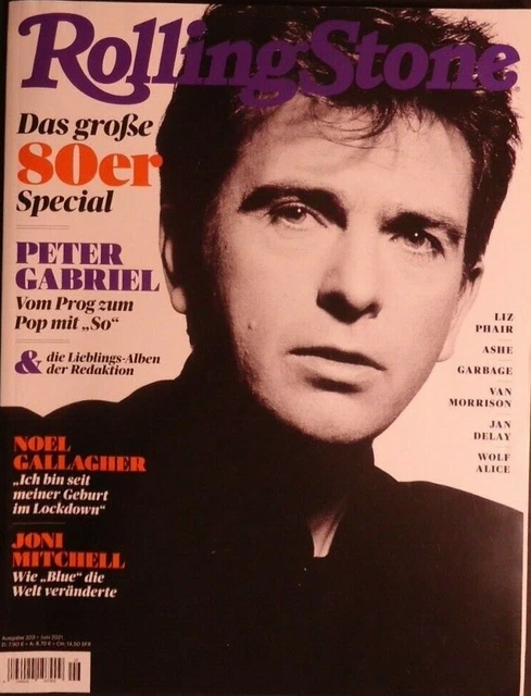 ROLLING STONE, N° 320, Juin 2021. Peter Gabriel. Magazine EUR 12,32 ...