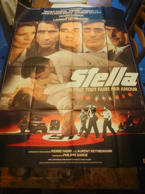 AFFICHE DE CINÉMA d'époque du film: STELLA de 1983 (120x160) EUR 15,00 - PicClick FR