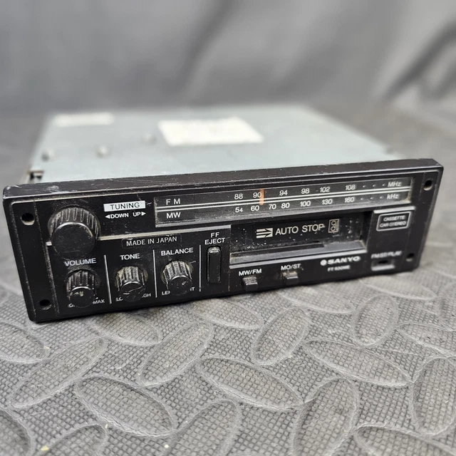 SANYO FT 930 ME Car Stereo Radio Cassette Player Head Unit 1 DIN ...
