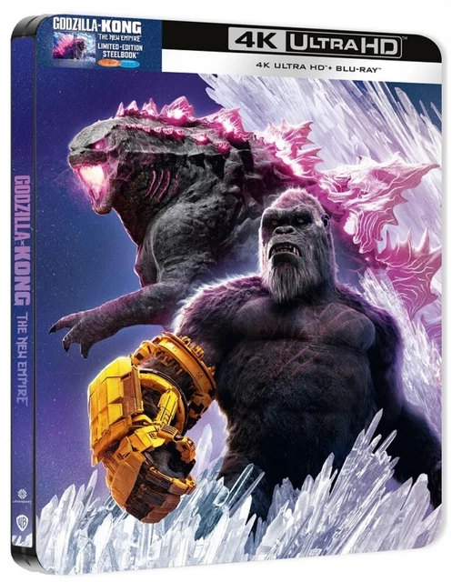 GODZILLA X KONG : The New Empire - Limited Edition 4K Ultra HD Steelbook PRESALE £59.95 ...