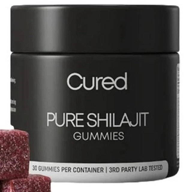 3IN1 SHILAJIT RESIN Gummies with Ashwagandha Cured Shilajit Wellness ...