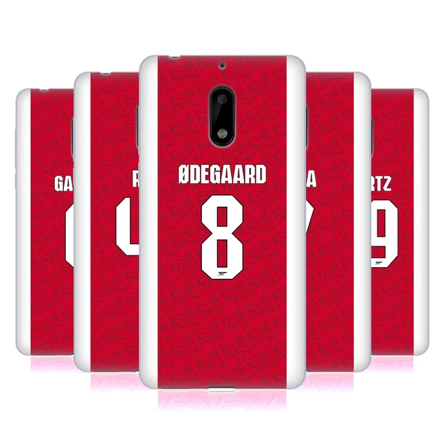 OFFICIAL ARSENAL FC 2025/26 Players Home Kit Soft Gel Case For Nokia ...