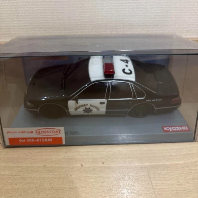 KYOSHO MINI-Z CHEVROLET Caprice 1996 Police Car Auto Scale Collection ...