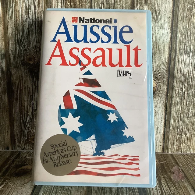 AUSSIE ASSAULT AMERICA'S Cup - Vhs Video Cassette Tape £12.59 - PicClick UK