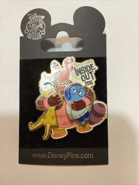 DISNEY PIXAR INSIDE Out Opening Day Pin LE 3000 Joy, Sadness, Bing Bong ...