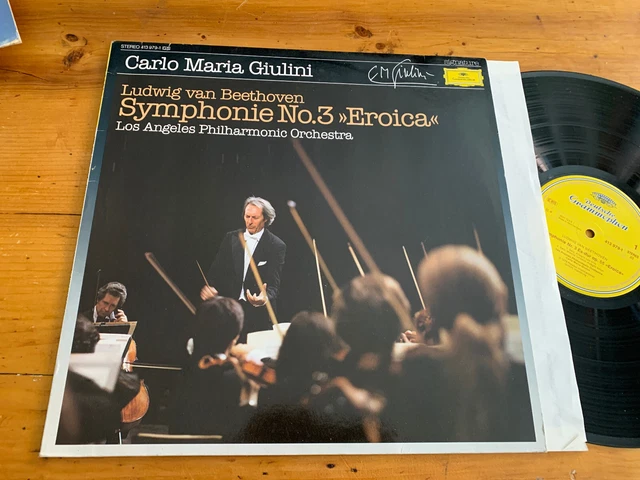 LP BEETHOVEN / Carlo Maria Giulini / Los Angeles Symphonie No. 3 ...