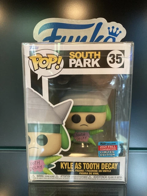 FUNKO POP SOUTH Park #35 Kyle as Tooth Decay 2021 Fall Convention NEU ...