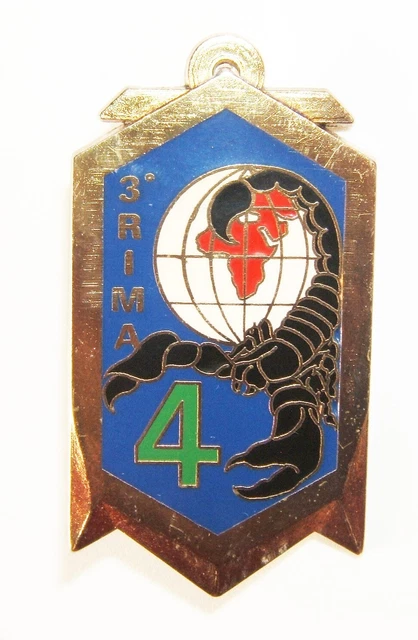 INSIGNE 3° RIMA - 4° Cie - R.C.A - Delsart EUR 12,00 - PicClick FR
