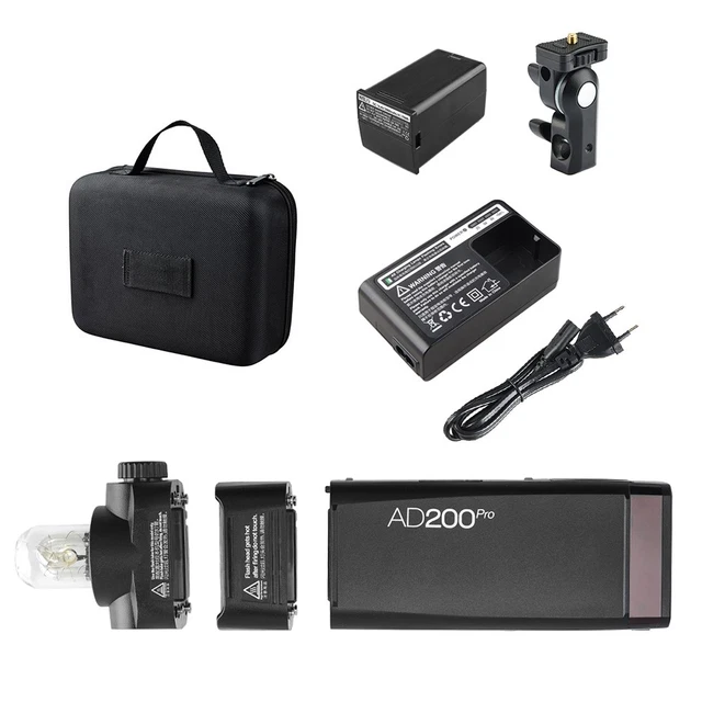 GODOX AD200PRO FLASH 200W TTL Wireless Changeable Head GN52 7R7K $786. ...