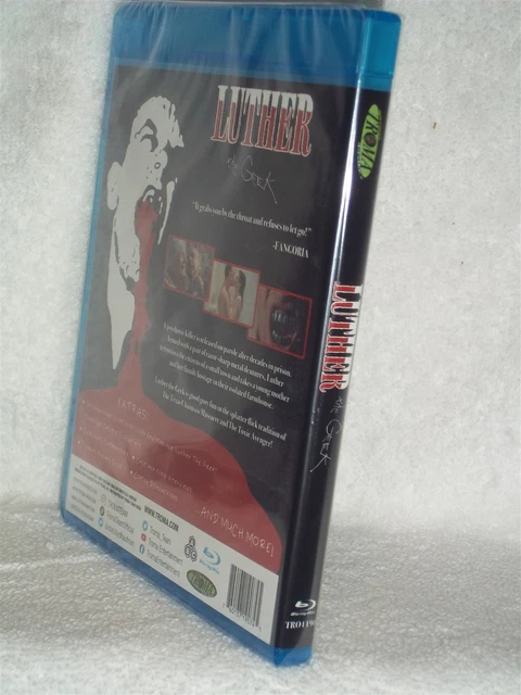 LUTHER THE GEEK (Blu-ray, 2026) NEW Edward Terry Joan Roth dark comedy ...