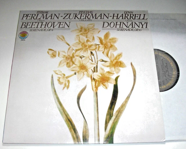 CBS 76832 *BEETHOVEN*DOHNANYI* Serenades *PERLMAN*ZUKERMAN*HARRELL* EUR ...