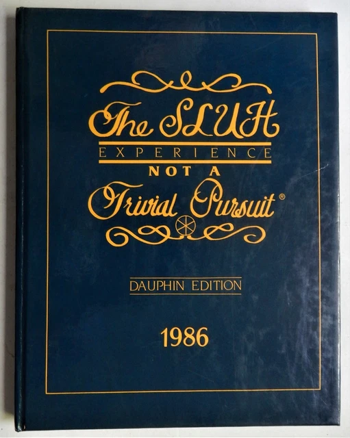 1986 SLUH ANNUAIRE Dauphin St Louis University High School Missouri Jr ...