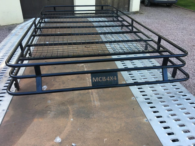 LAND ROVER DEFENDER 110 Roof Rack and ladder MCB 4X4 - no reserve £360. ...