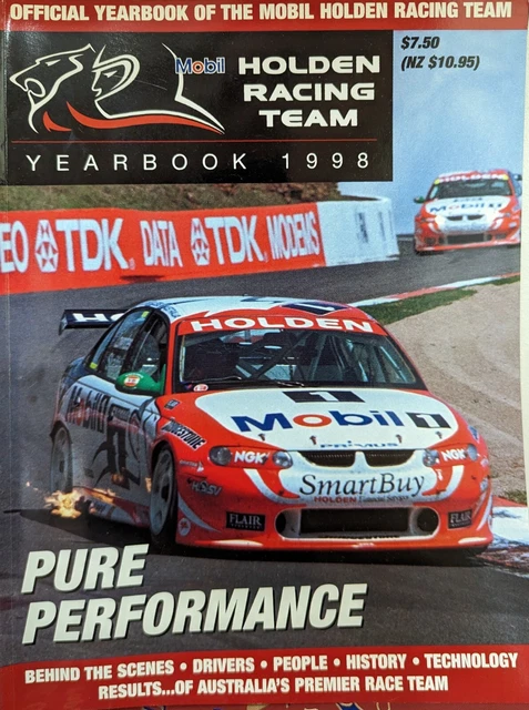 HOLDEN RACING TEAM Hrt 1998 Yearbook Magazine $19.00 - PicClick AU