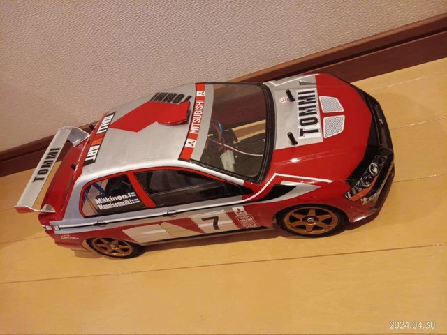 TAMIYA ELECTRIC RC Car Tl-01 Chassis Lancer Evo Body Impreza Body ...