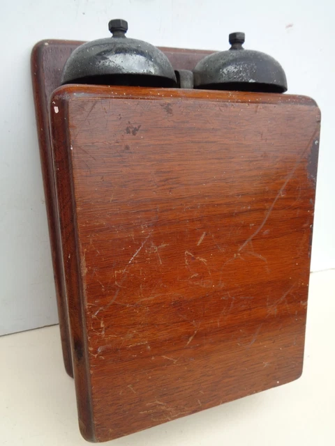 VINTAGE GPO TELEPHONE Wooden BELL BOX No 5 1A £39.75 - PicClick UK