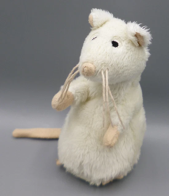 IKEA SMALL GOSIG Mus Mouse Mice Rat White Soft Plush Toy Comforter no ...