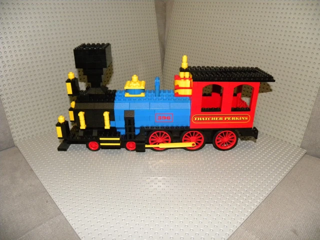 LEGO, TRAIN, LOCOMOTIVE 396-1 "Thatcher-Perkins", vintage EUR 110,00 ...