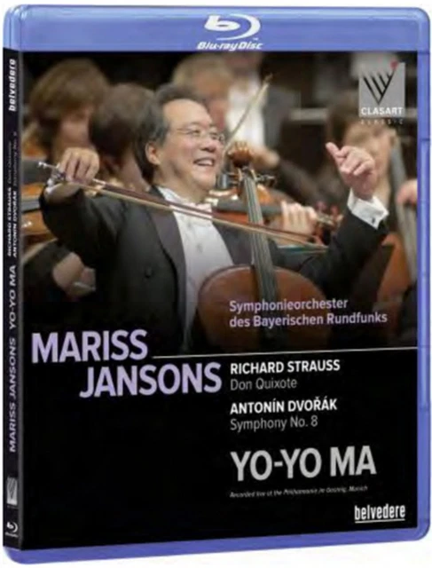 MARISS JANSONS: DON Quixote/Symphony No. 8 (Blu-ray) Yo-Yo Ma Mariss Jansons EUR 28,40 - PicClick IT