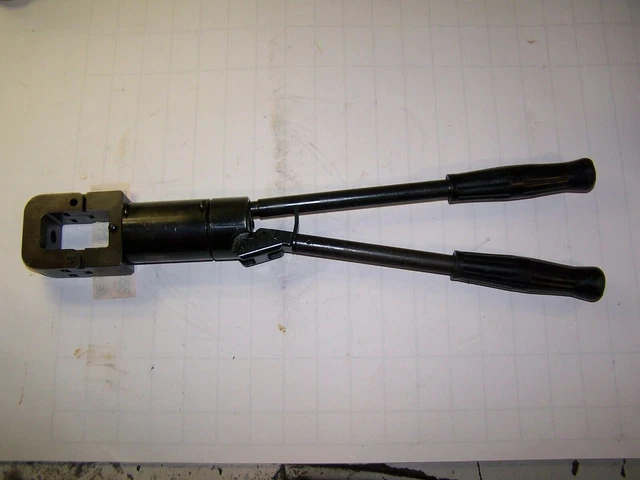 OUTIL DE SERTISSAGE Hydraulique À Main Amp Tyco 69061 Robuste EUR 181 ...
