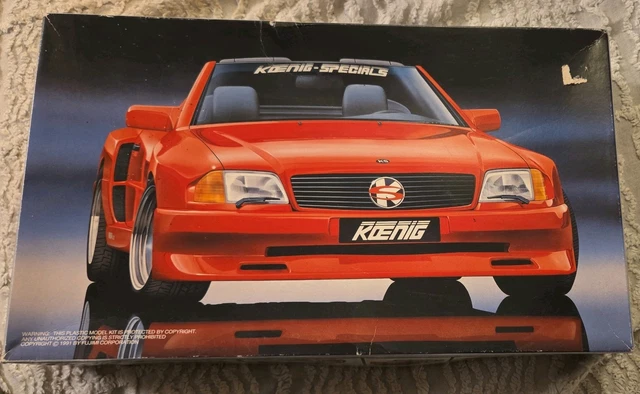 NEW FUJIMI KOENIG-SPECIALS Widebody Mercedes Benz 500SL Tamiya AMG ...