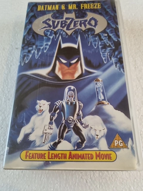 BATMAN AND MR Freeze: Sub Zero (VHS Video 1998) NEW Sealed Animation £5 ...