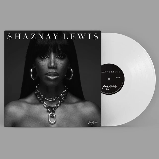 SHAZNAY LEWIS PAGES LP vinyl Europe Absolute 2024 Limited edition white ...