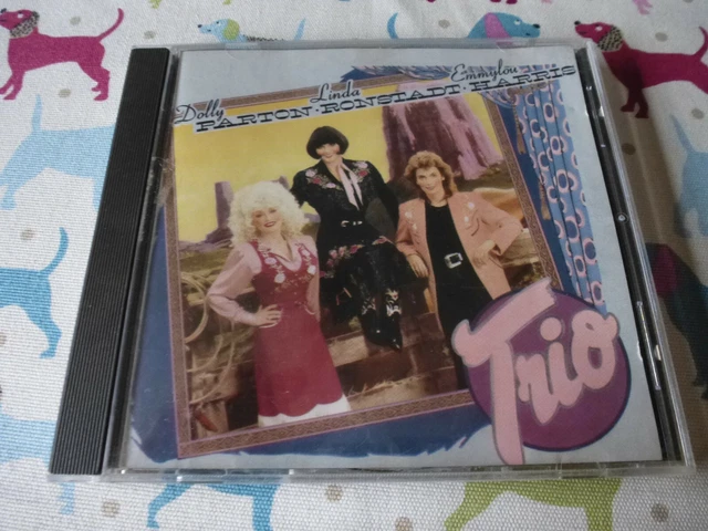 DOLLY PARTON LINDA Ronstadt Emmylou Harris Trio 1987 Warner Bros Cd ...
