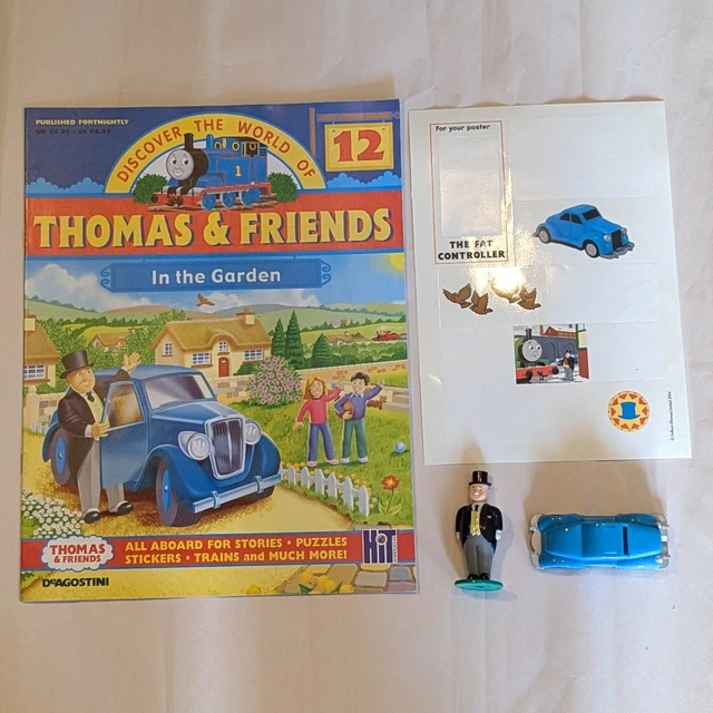 THOMAS & FRIENDS Deagostini Magazine Issue 12 Thomas The Tank Engine ...
