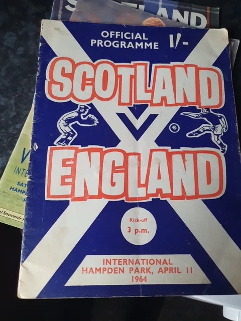 SCOTLAND INTERNATIONAL FOOTBALL Programmes £5.00 - PicClick UK